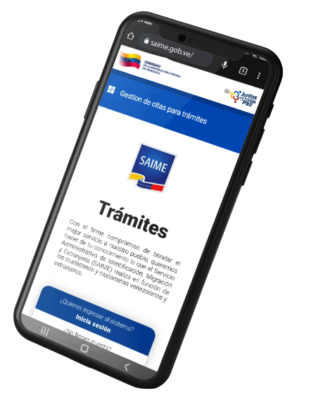 Tramites Saime Tramites.saime.gob.ve Desktop Site Instead Of Mobile